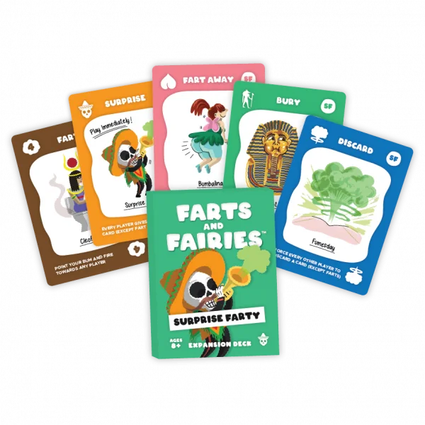 Surprise Farty Expansion Deck – Farts and Fairies